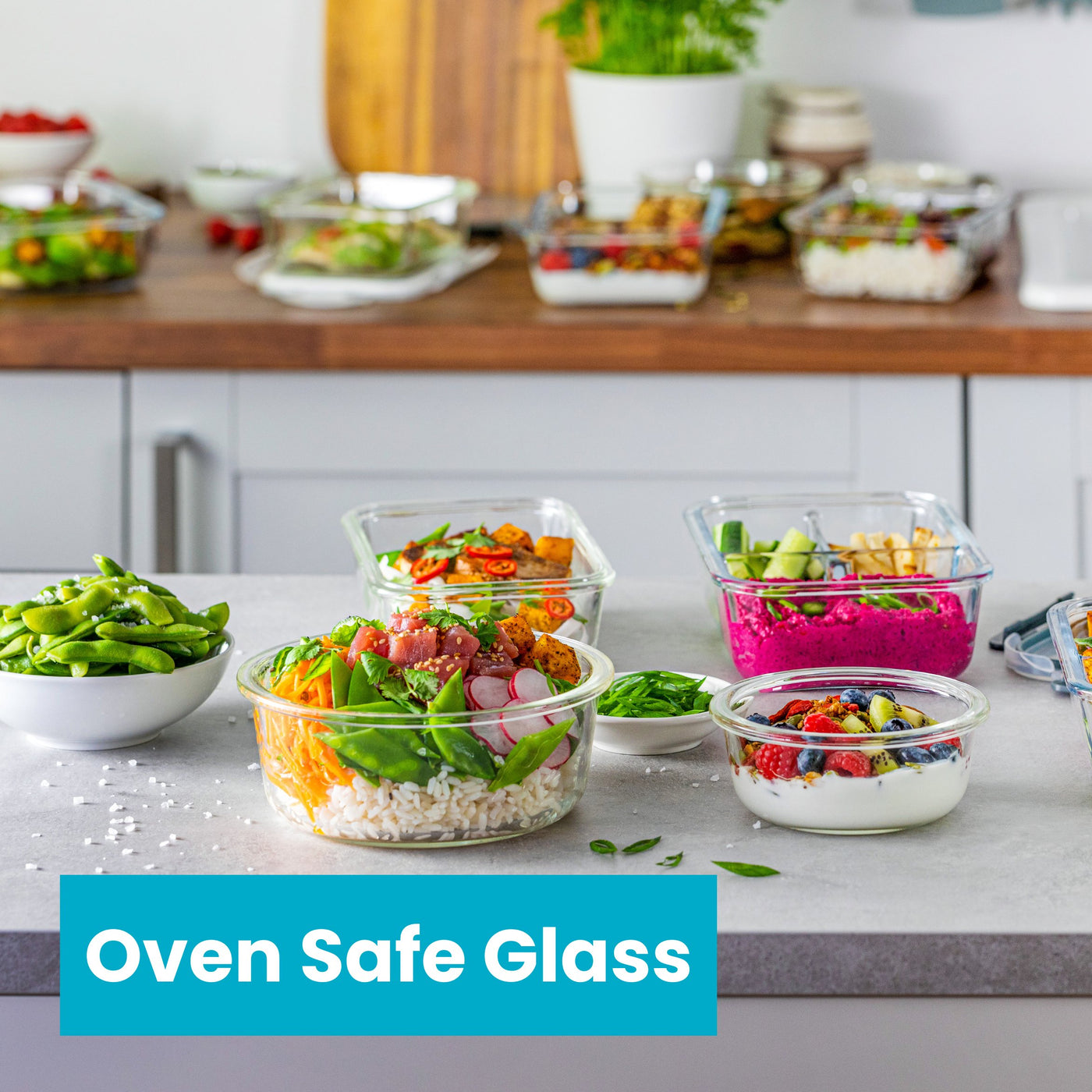Oven Safe Glass Containers – Igluu Meal Prep