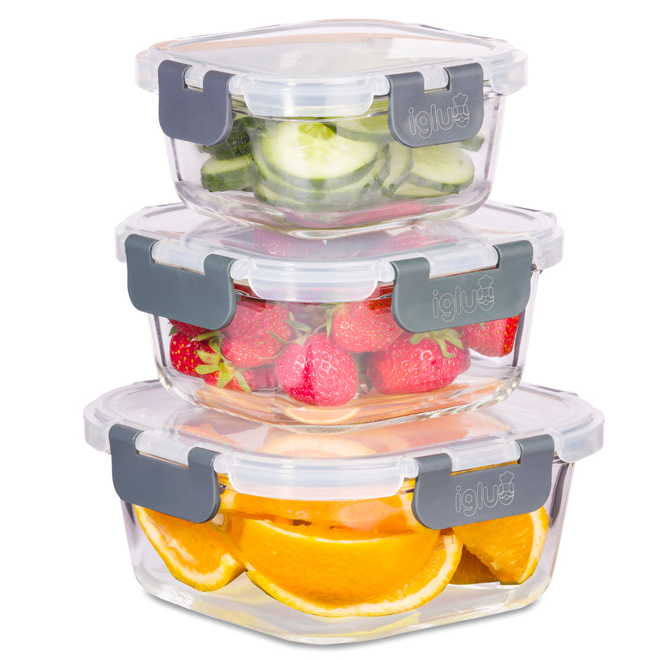Oven Safe Glass Containers – Igluu Meal Prep